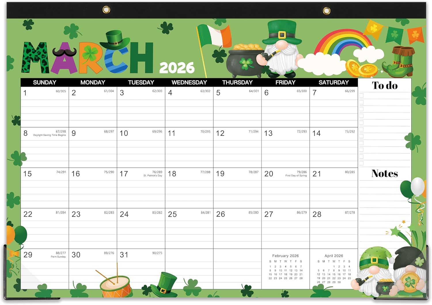 2025-2026 Desk Calendar - Desk Calendar 2025-2026, 17"×12", JUL.2025 ...